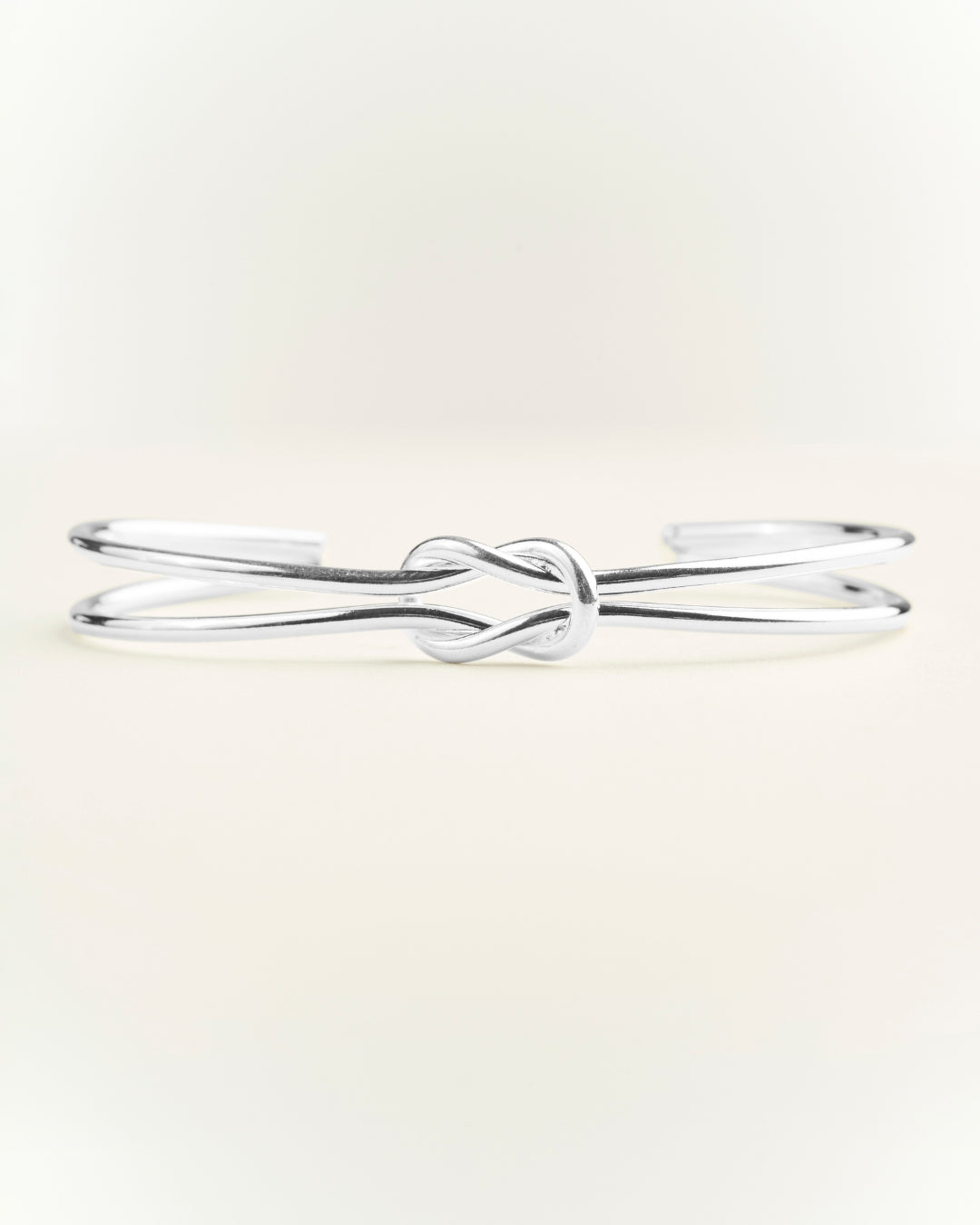 Esclava Silver nudo doble – Tauler Joyas